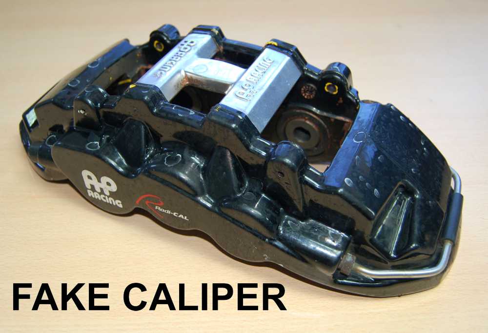 CUSTOMER WARNING NOTICE - FAKE PRODUCTS REAL DANGER | AP Racing